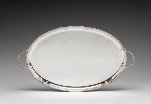 Bonhams : A Victorian silver two-handled tray, by George Howson ...