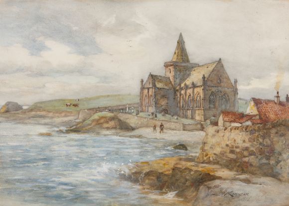 Bonhams : James Scott Kinnear (British, active 1858-1917) St Monan's ...