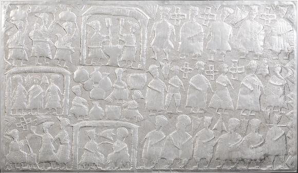 Bonhams : Asiru Olatunde (Nigerian, 1918-1993) Our attitude in Nigeria