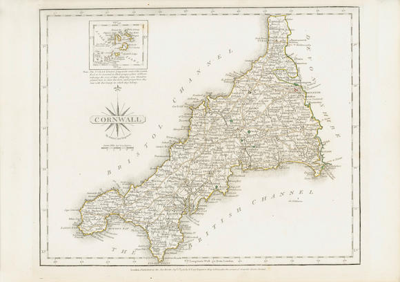 Bonhams Cary John Carys New And Correct English Atlas Being A New