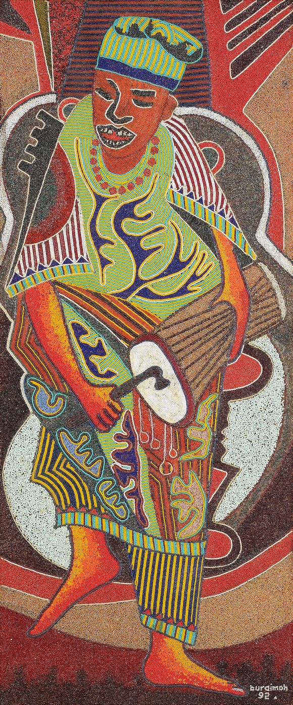 Bonhams : Chief Jimoh Buraimoh (Nigerian, born 1943) Drummer