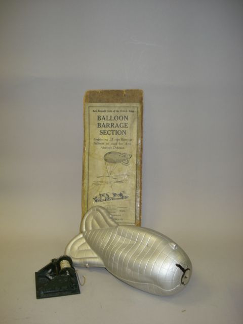 Britains set 1757, Barrage Balloon with Winch and Underslung Lorry ...