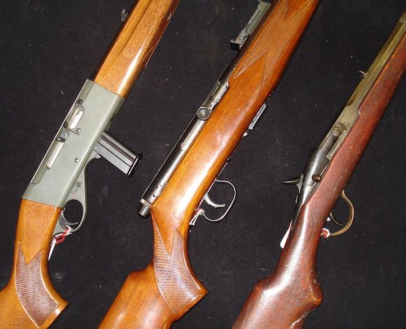 Bonhams : A .22 (L.R.) 'Modell 520' semi-automatic rifle by J.G ...