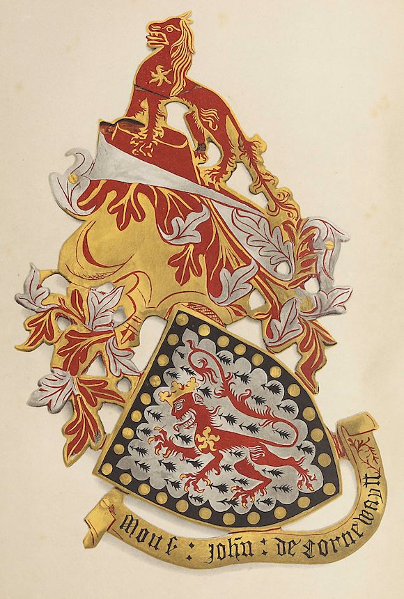 Bonhams : HERALDRY HOPE (W.H. ST. JOHN) The Stall Plates of the Knights ...