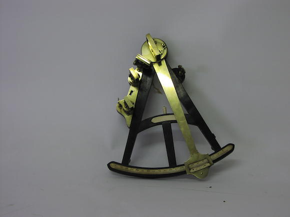 Bonhams An Ebony Octant 19th Century