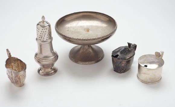 Bonhams : A collection of silver