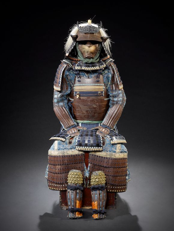 Bonhams : An Okegawa yokohagi dotosei gusoku By Nagasone Okisato, Edo ...