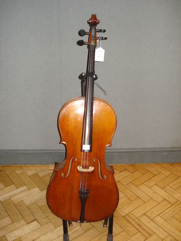 Bonhams : A German Cello circa 1880