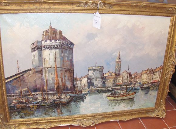 Bonhams : Roelof Dozeman (Dutch, born 1924) La Rochelle