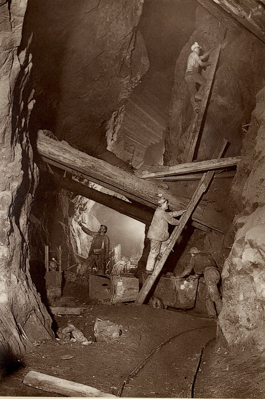 Bonhams : BURROWS (J.C.) and WILLIAM THOMAS 'Mongst Mines and Miners ...