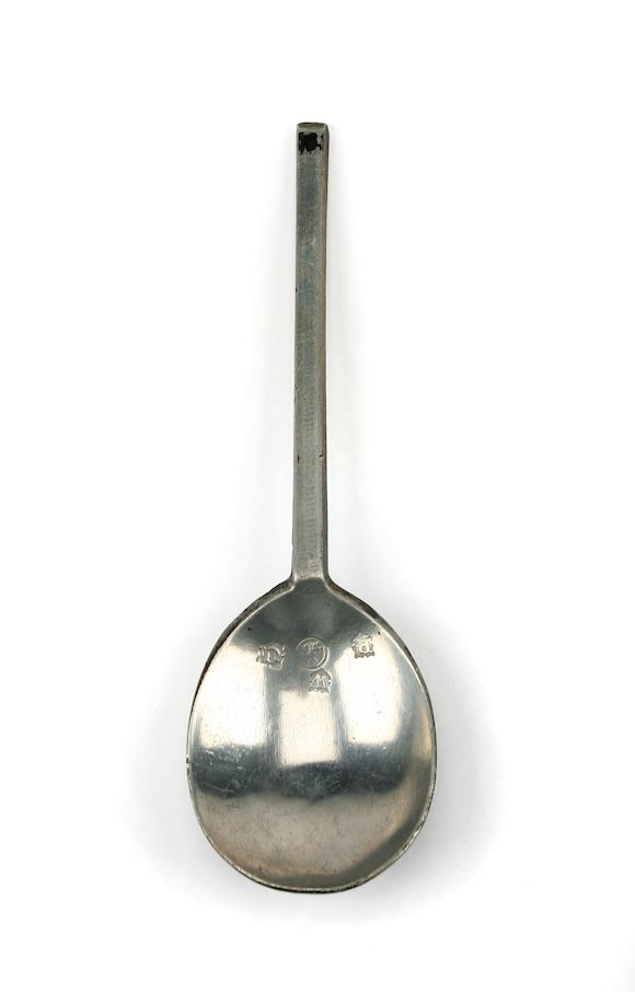 Bonhams : A 17th Century transitional slip top spoon, circa 1665