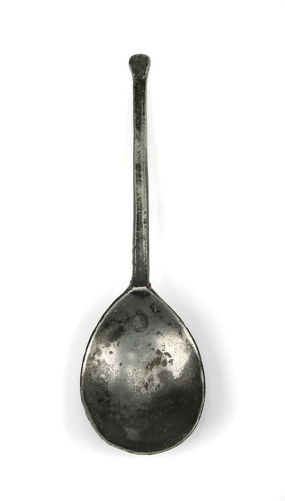 Bonhams : A rare mid 17th Century splayed-end spoon, circa 1650