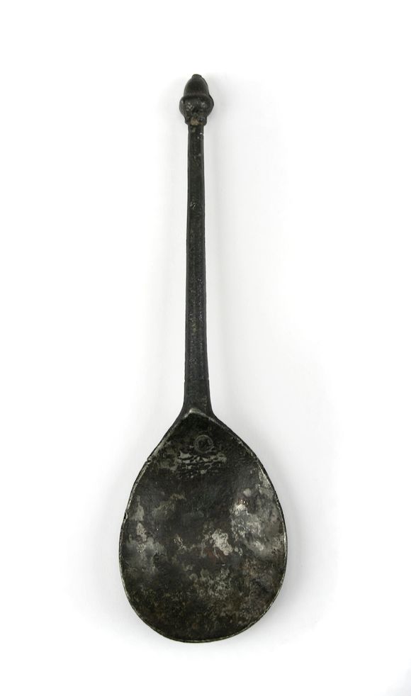 Bonhams : An early 16th Century acorn knopped spoon, circa 1500