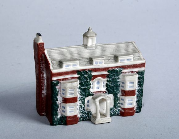 Bonhams : A WH Goss model of Charles' Dickens house at Gad's Hill ...