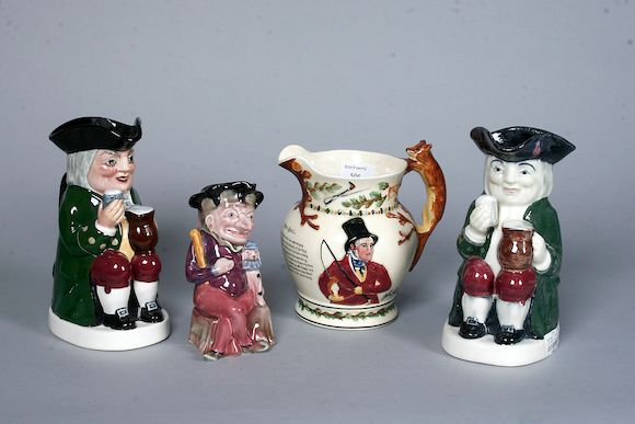 Bonhams : A Malba ware Mr Punch Toby jug 20th century