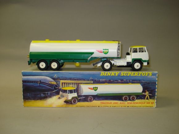 Bonhams : French Dinky 887 Air BP Unic articulated tanker