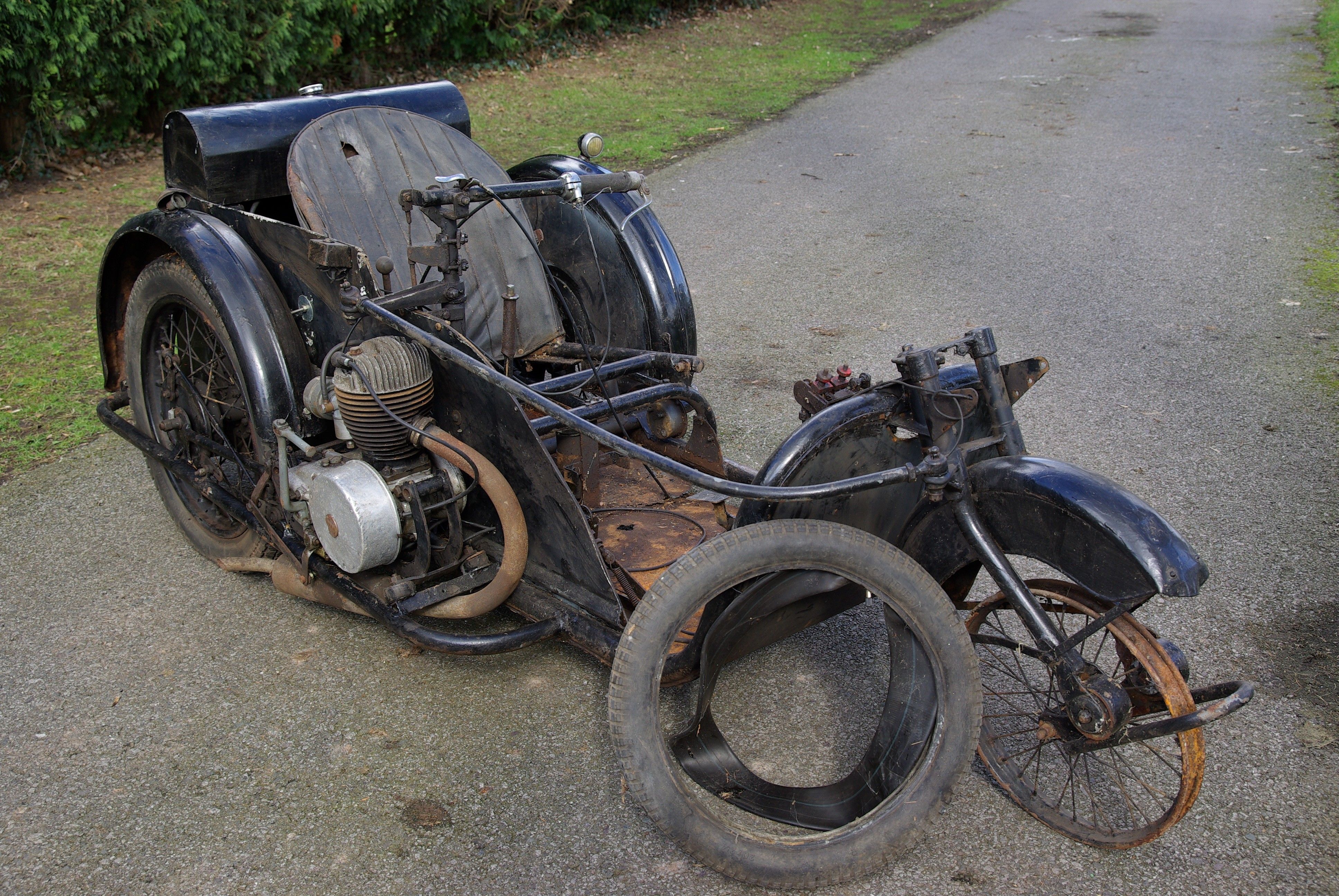 Bonhams Cars : c.1948 Invacar Trike Engine no. 367A 8802