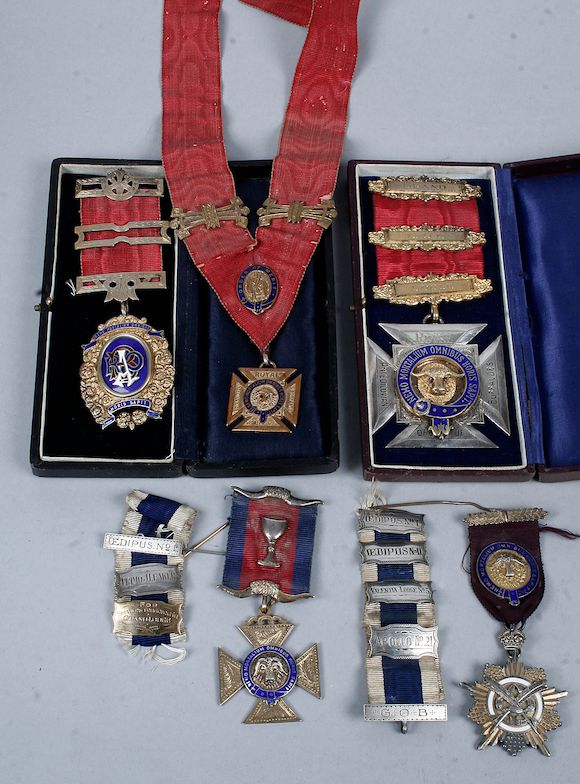 Bonhams : A large and impressive silver enamel and gilt Order of Merit ...