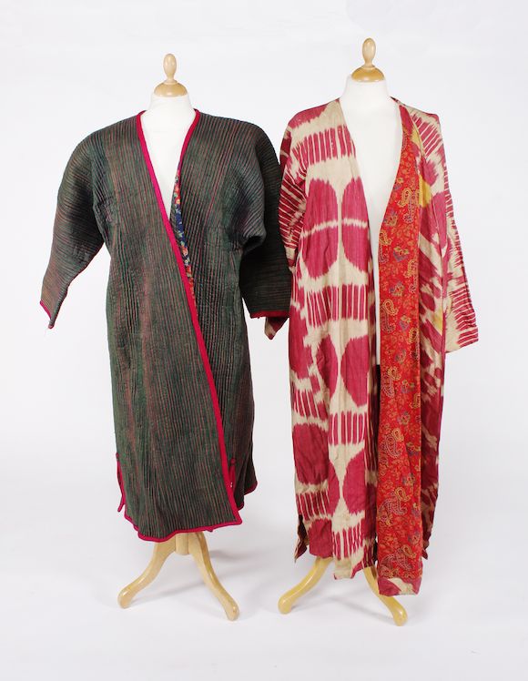 Bonhams : Two Central Asian robes