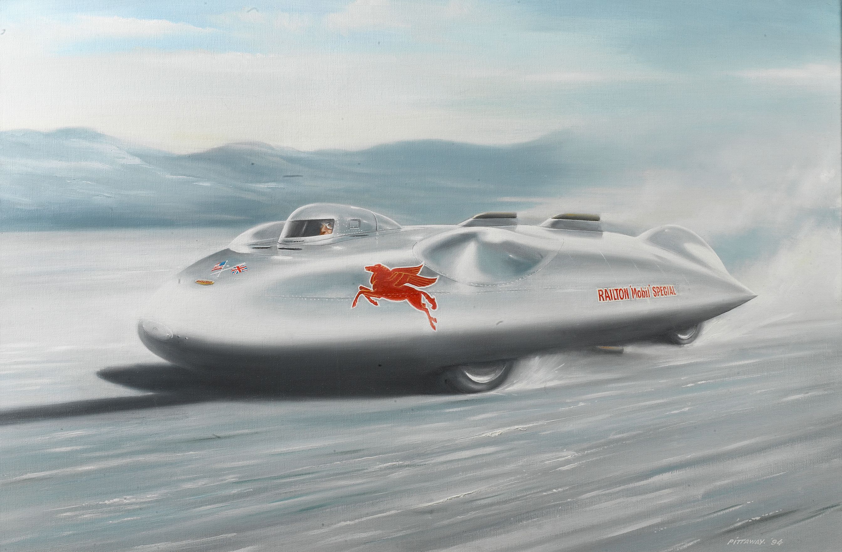 Bonhams Cars : John Pittaway 'John Cobb Railton Mobil Special 1947',