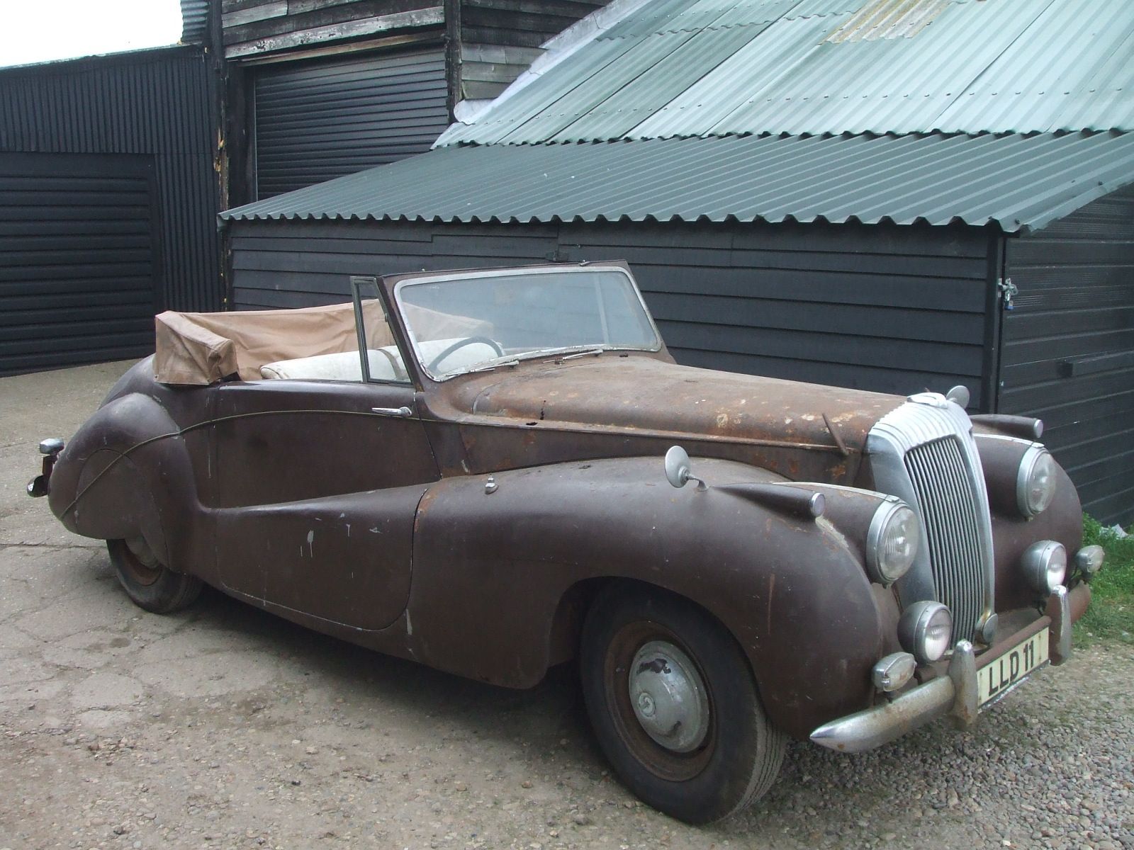 Bonhams Cars : 1950 Daimler DB18 Special Sports Drophead Coupé Chassis ...