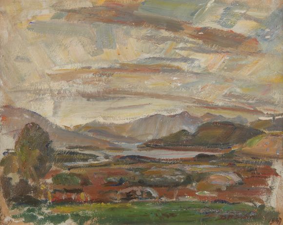 Bonhams : David MacBeth Sutherland (British, 1883-1974) Kishorn, Wester ...