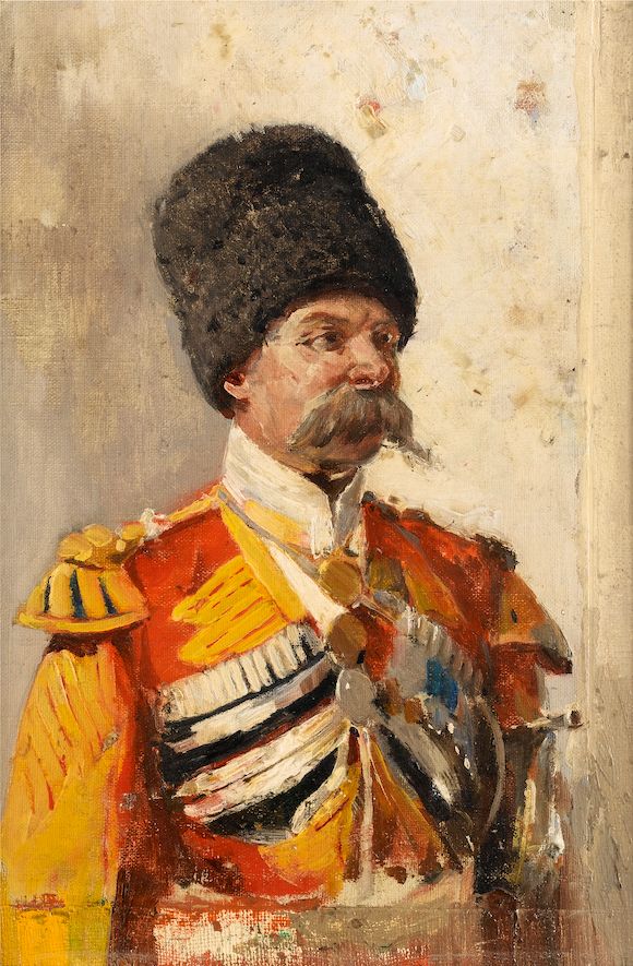Bonhams : Sergei Ivanovich Vasil'kovsky (Ukrainian, 1854-1917 ...