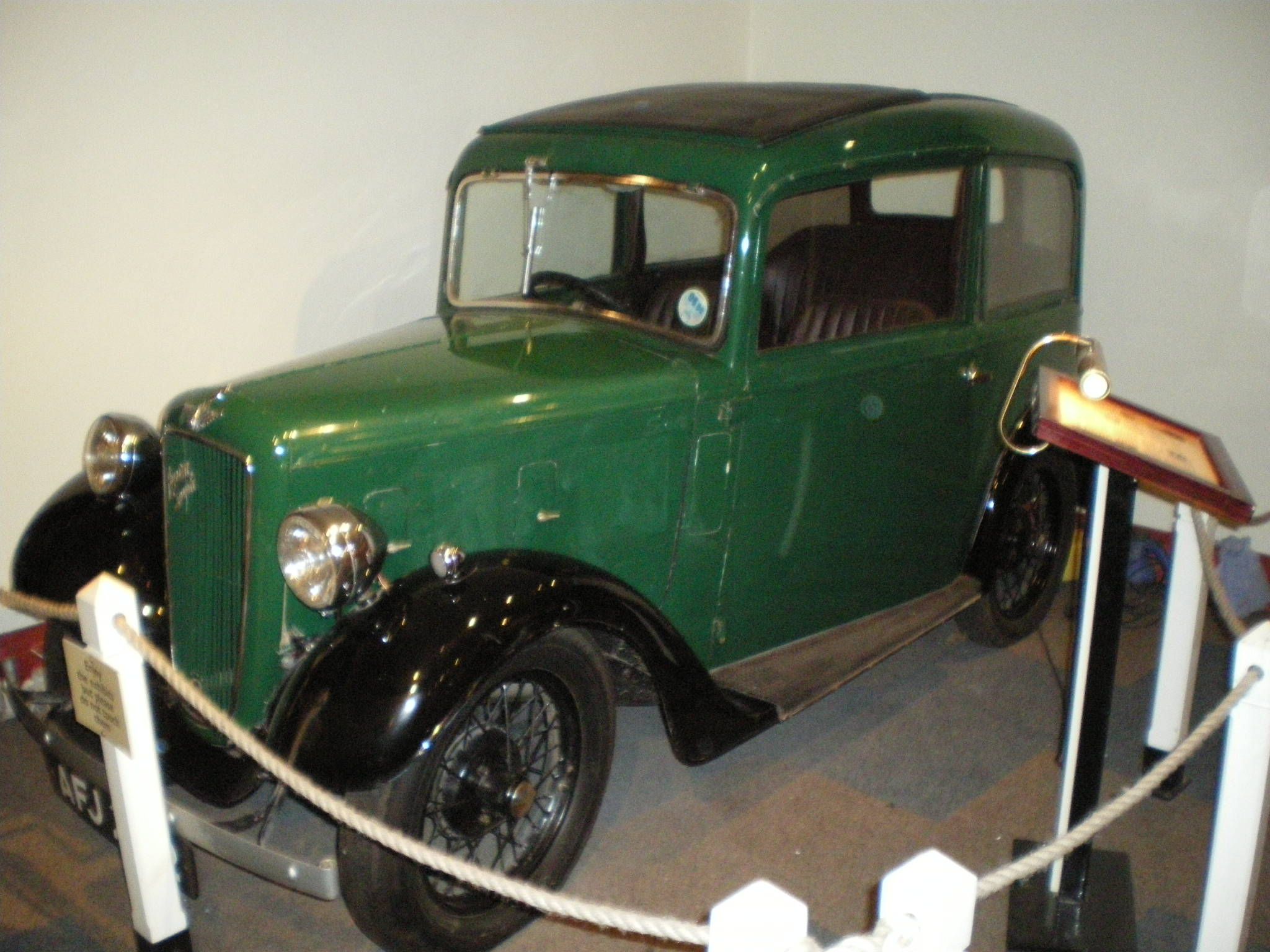 Bonhams Cars : 1934 Austin 7 HP Ruby Saloon Chassis no. 200314