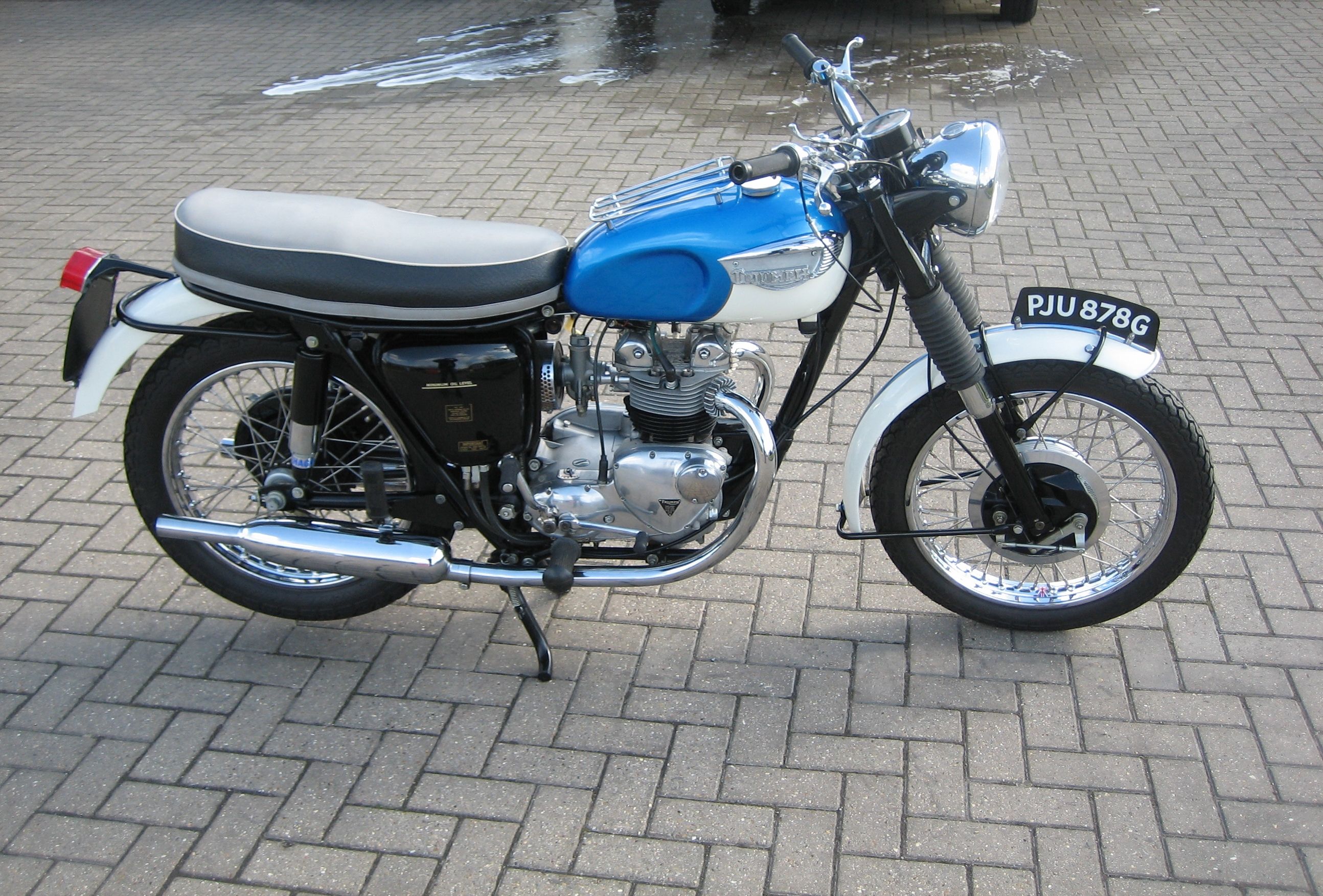 1961 Triumph 490cc Tiger T100A Registration no. RSY 295 Chassis no ...