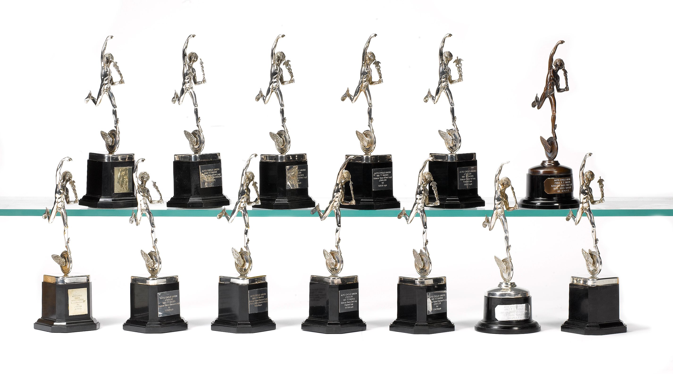 Bonhams Cars : The Jock Taylor TT Races Sidecar trophy collection,