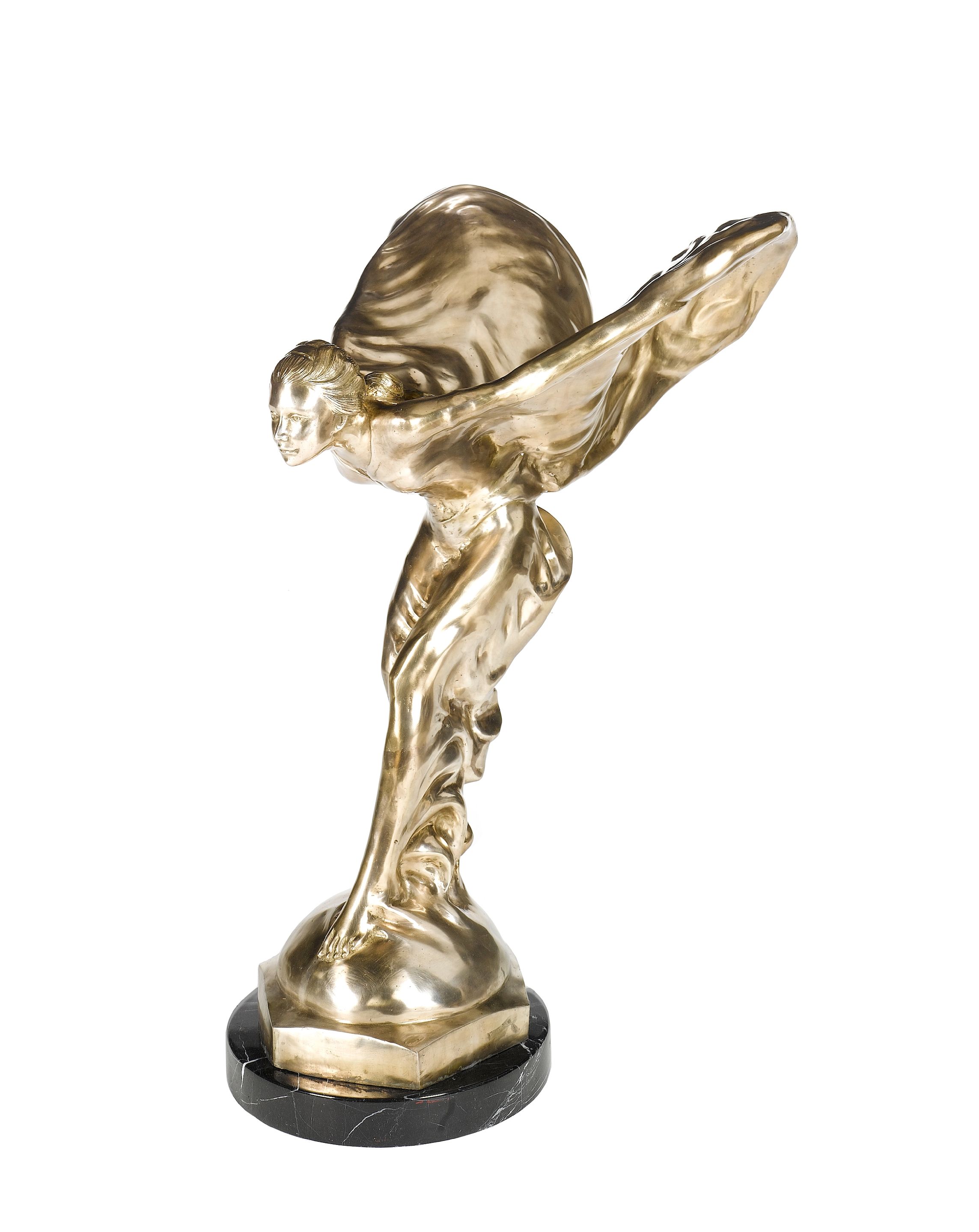 Bonhams Cars : A large Spirit of Ecstasy showroom statue,
