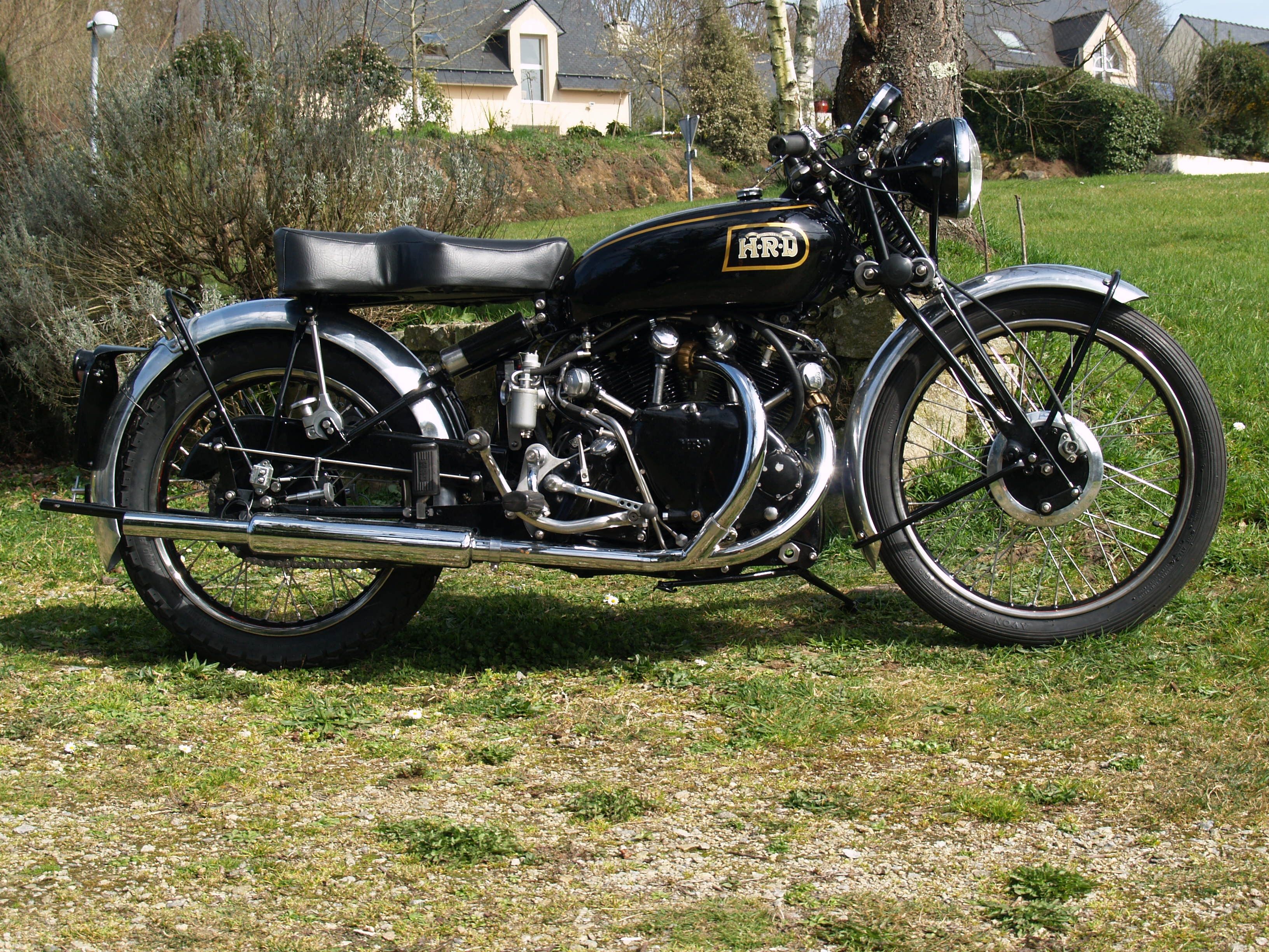 Bonhams Cars : 1948 Vincent-HRD 998cc Series-B/C Black Shadow Frame no ...