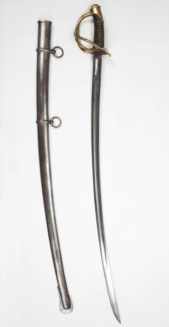 Bonhams : An American Model 1840 Cavalry Trooper's Sabre