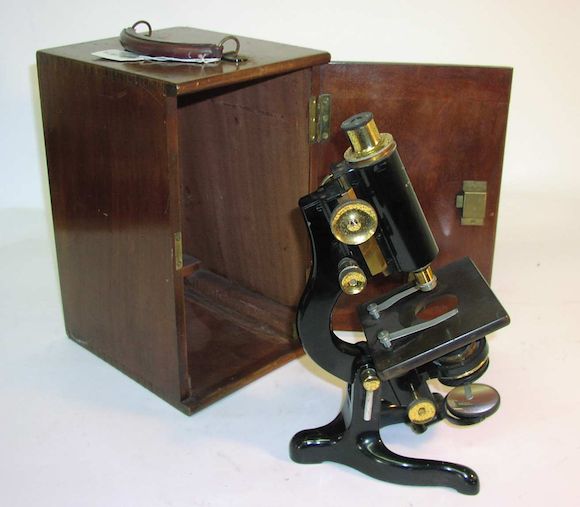 Bonhams : A W Watson & Sons Ltd. compound monocular Service microscope ...
