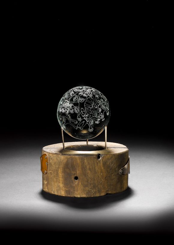Bonhams : Gian Paolo Martinuzzi (Italian, born 1933) A clear glass ...