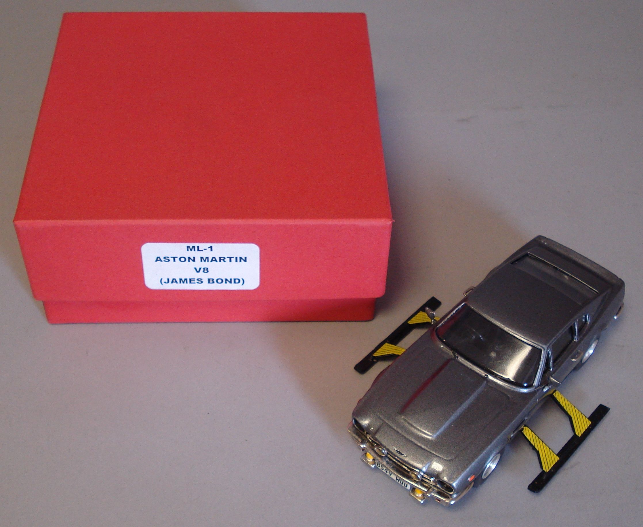 Bonhams Cars : A 1:43 scale model of the James Bond Aston Martin V8,