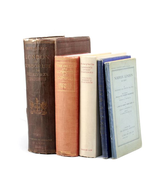 Bonhams : A collection of books relating to London, its Guilds, its ...