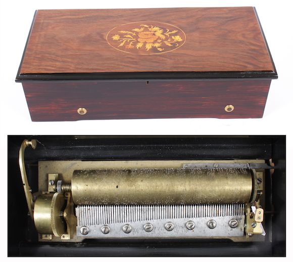 Bonhams : An eight-air musical box circa 1875