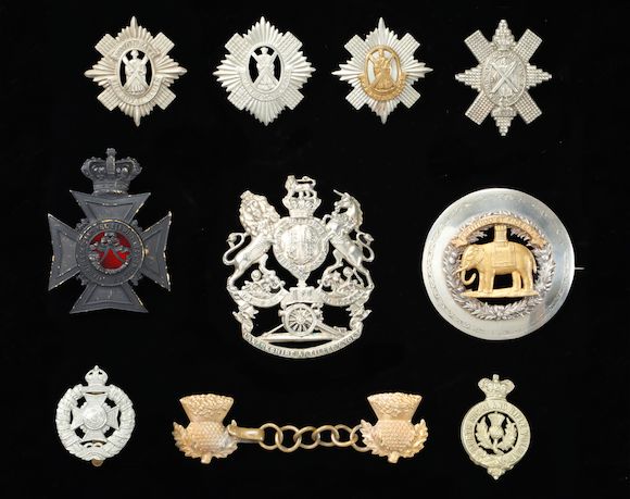 Bonhams : 17th London Regiment (Tower Hamlets) Other Ranks Cap Badge