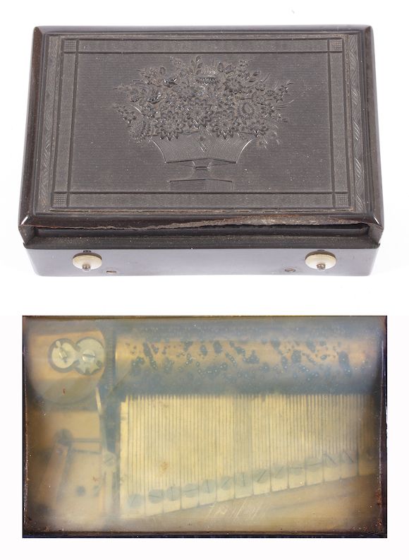Bonhams : A musical snuff box