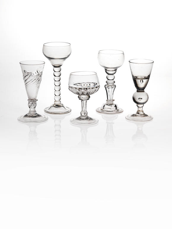 Bonhams An Early Propeller Knop Dwarf Ale Glass Circa 1690