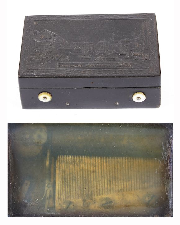 Bonhams : A musical snuff box