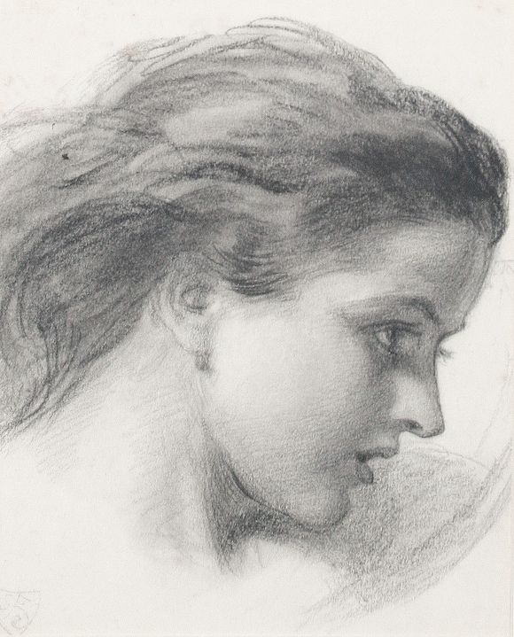 Bonhams : Frederick James Shields (British, 1833-1911) Study for a ...