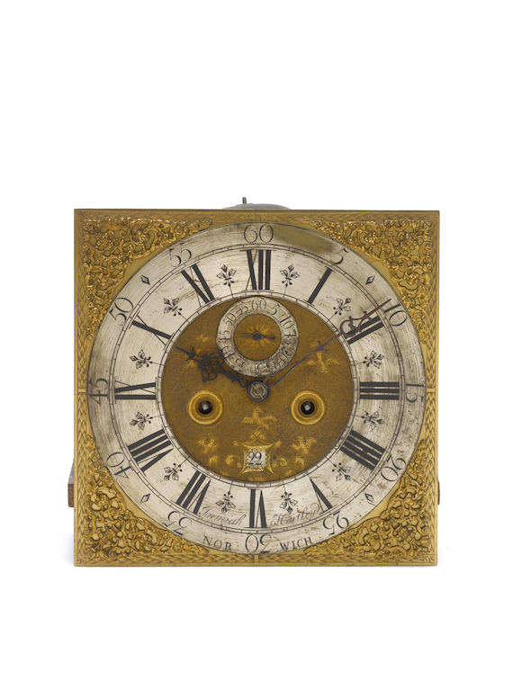 Bonhams An Early 18th Century Quarter Striking Longcase Movement And
