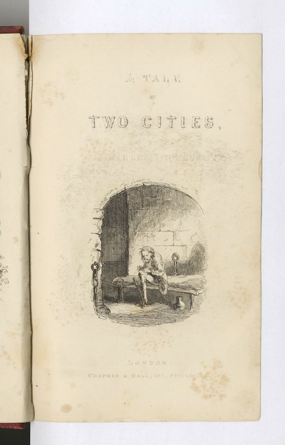 Bonhams : DICKENS (CHARLES) The Tale of Two Cities, FIRST EDITION ...