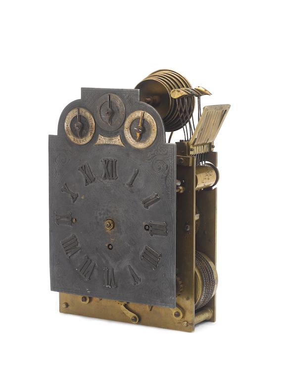 Bonhams : A late 19th century quarter chiming clock movement Sir John ...