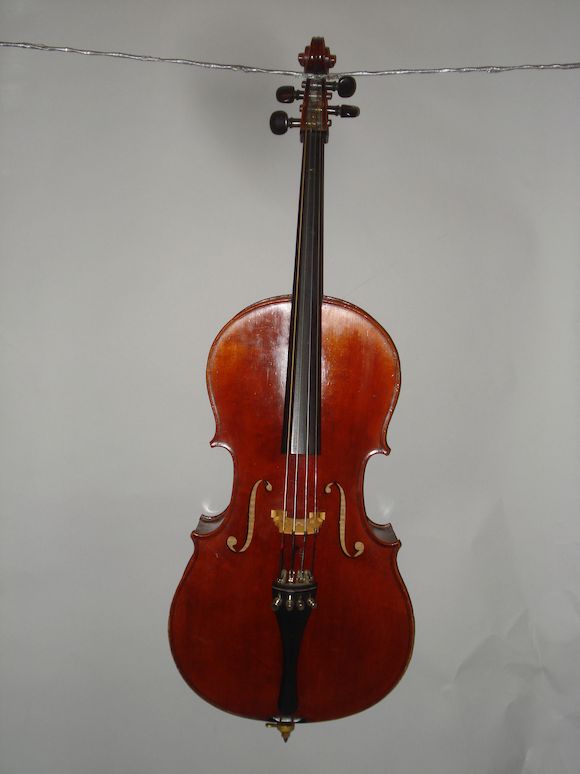 Bonhams : A small size French JTL Cello, circa 1900