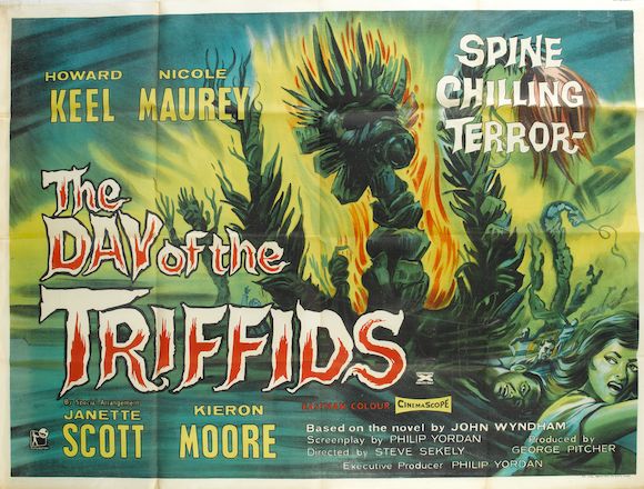 Bonhams : The Day Of The Triffids, J. Arthur Rank, 1962,