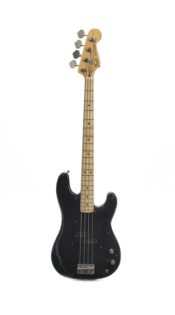 Bonhams : The Jam Bruce Foxton's Fender Precision bass guitar,