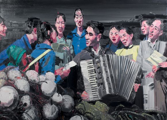 Bonhams : Chen Bo (b.1973) The Sound of Music